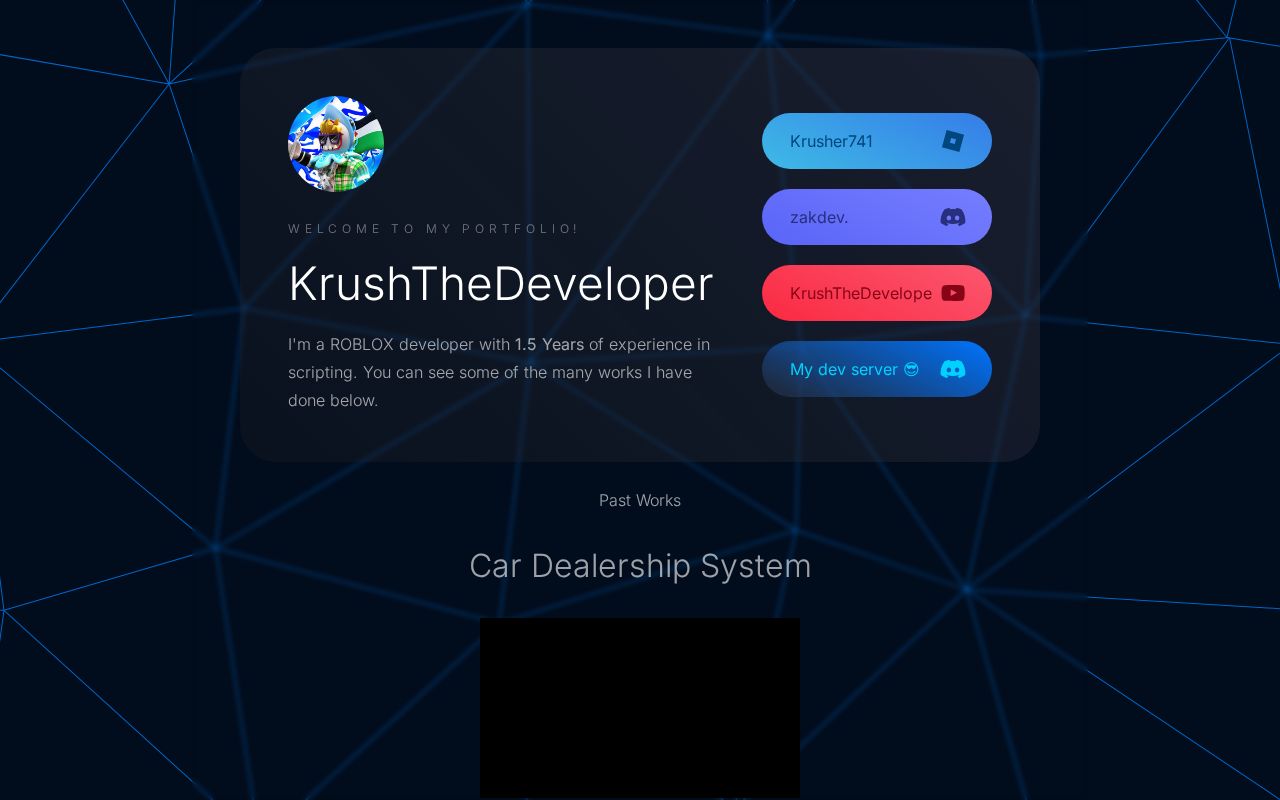 KrushTheDeveloper's Portfolio
